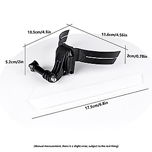 Helmet Chin Mount Motorcycle Helmet Strap Bracket Sports Camera Riding Fixing Accessory for 9/8/7/6/5 Helmet Chin Mount Action Camera Accessories