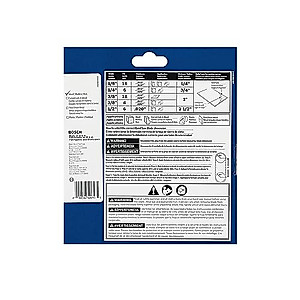 BOSCH BS5912-15W 59-1/2-Inch X 1/8-Inch X 15-Tpi General Purpose Stationary Band Saw Blade