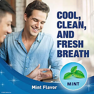 ACT Anticavity Zero Alcohol Fluoride Mouthwash 18 fl. oz. (Pack of 4) With Accurate Dosing Cup, Mint