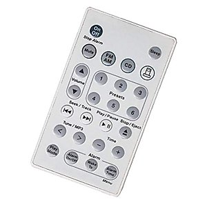 New Remote Control Replaced for Bose Wave Music System AWRCC1 AWRCC2 aka Wave Radio/CD II (White Color)