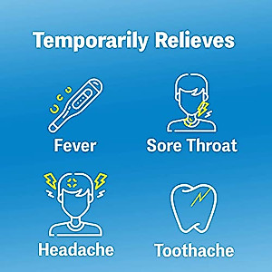 Children's Advil Suspension Ibuprofen 100mg Fast Pain Reliever and Fever Reducer Last up to 8 Hours Grape Flavor Liquid for Ages 2 to 11 Years - 3 Pack of 4 FL Oz Bottles