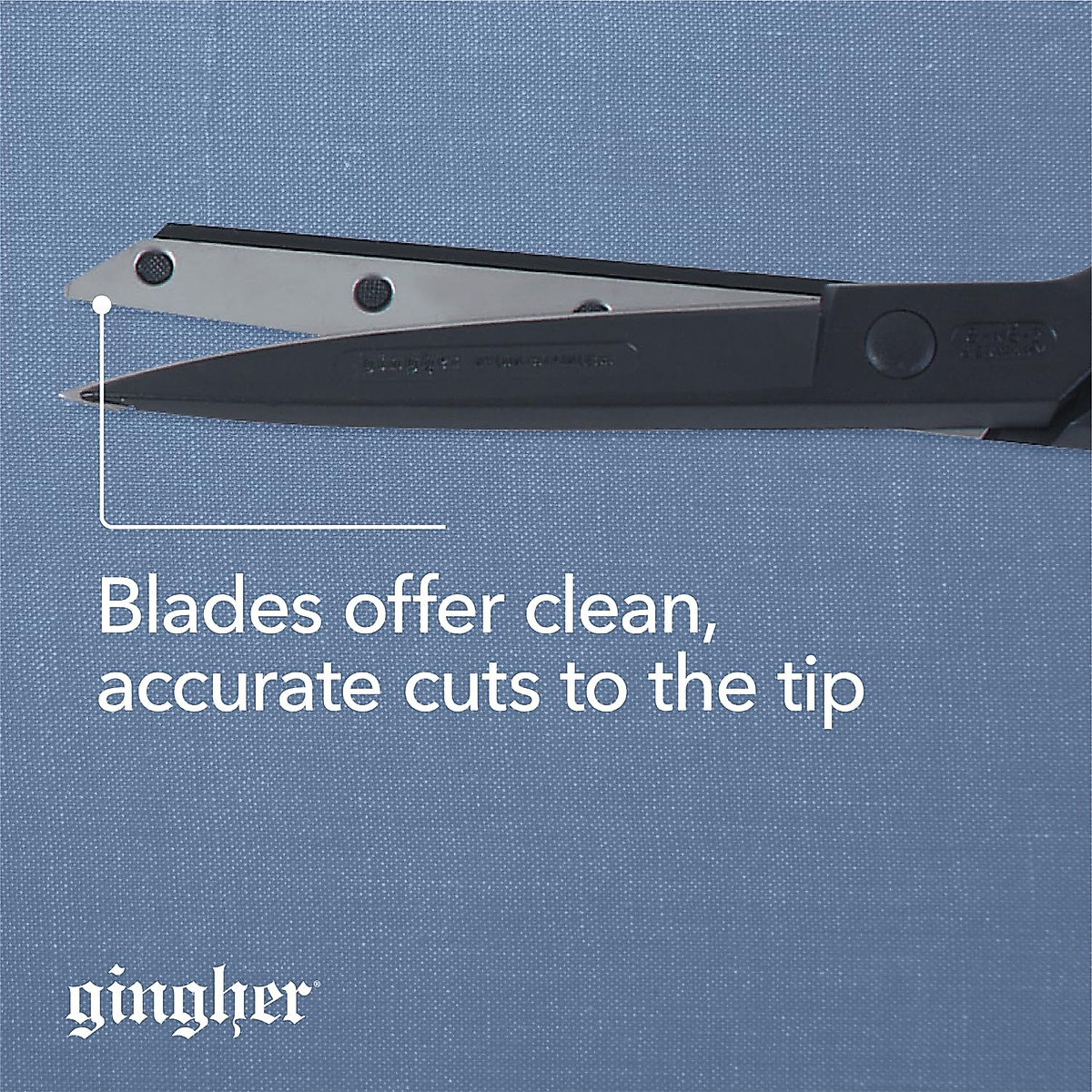 Gingher 8 Inch Featherweight Bent Handle Scissors