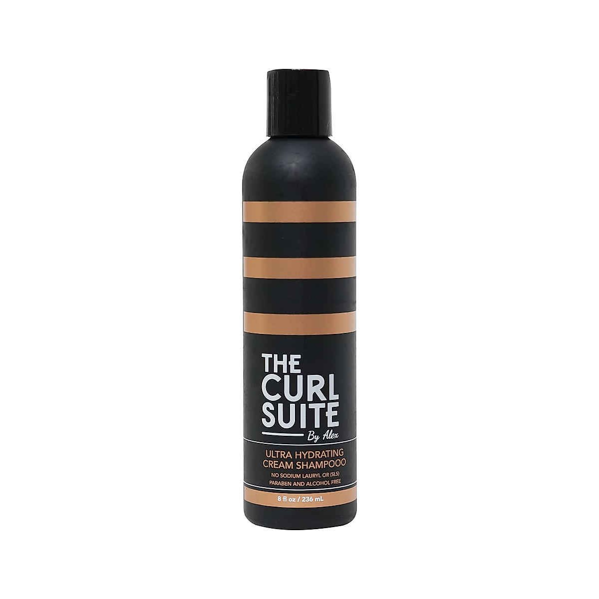 The Curl Suite Hydrating Shampoo for Curly Hair Infused with Special Extracts & Proteins Sulfate-Free Hydrating Shampoo Anti-Frizz Hydration Color Safe Shampoo for Dry & Dull Hair (8 OZ)