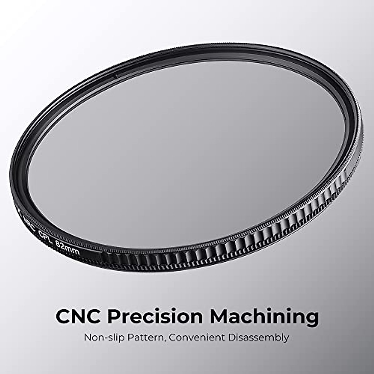 K&F Concept 77mm Circular Polarizers Filter & MC UV Protection Filter Kit (2 pcs) with Up & Down Lens Cap, 28 Multi-Layer Coatings HD CPL/UV Filter Set for Camera Lens (Nano-X Series)