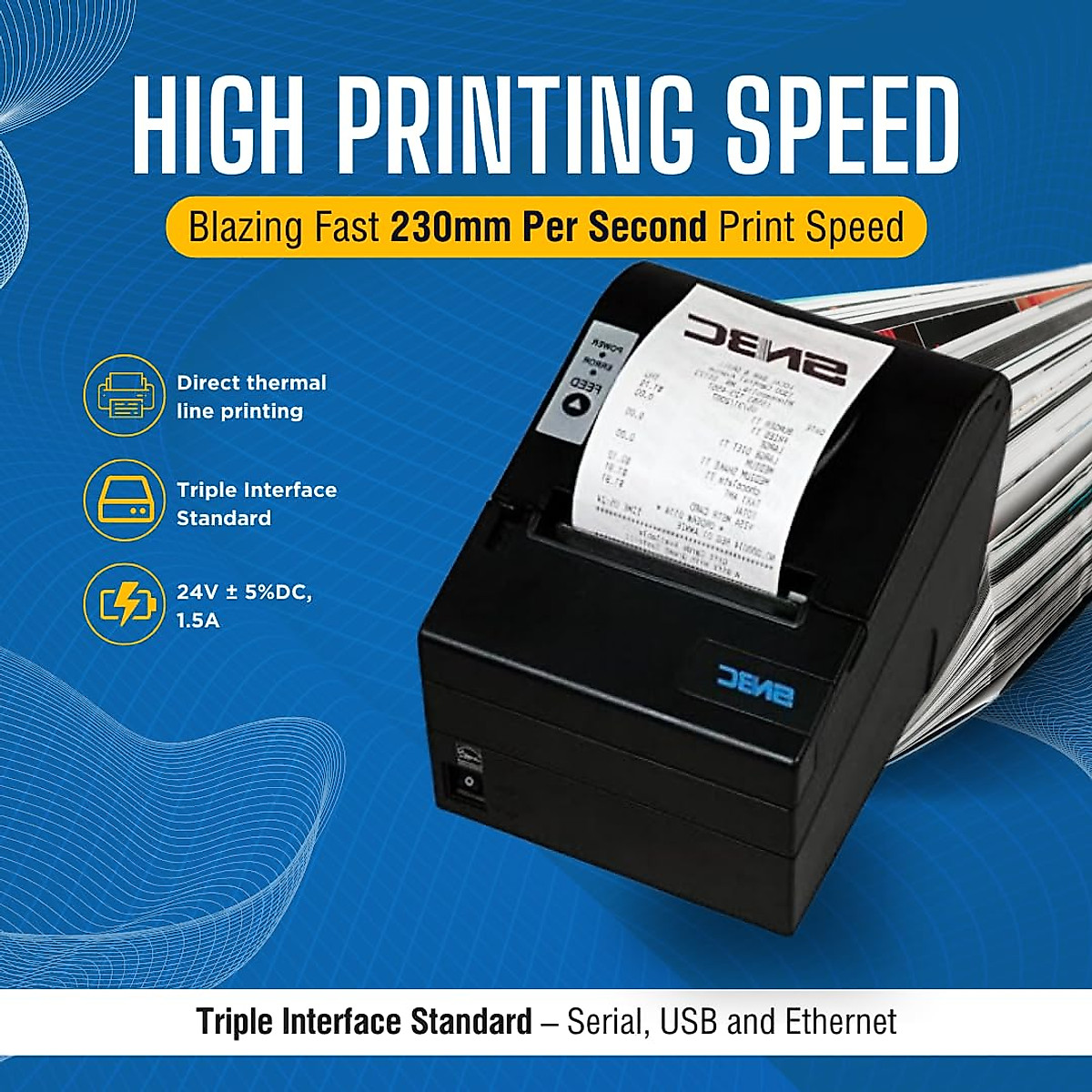 SNBC BTP-R880NP SERIAL/USB Thermal Receipt Printer