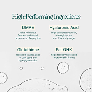 Babyface Instant Tightening Serum - Extra Strength 8% DMAE for Maximum Tightening, Pore Refining, Face Firming, Anti-Aging. Lifts, Smoothes, Resurfaces Dull Skin (0.6 oz)