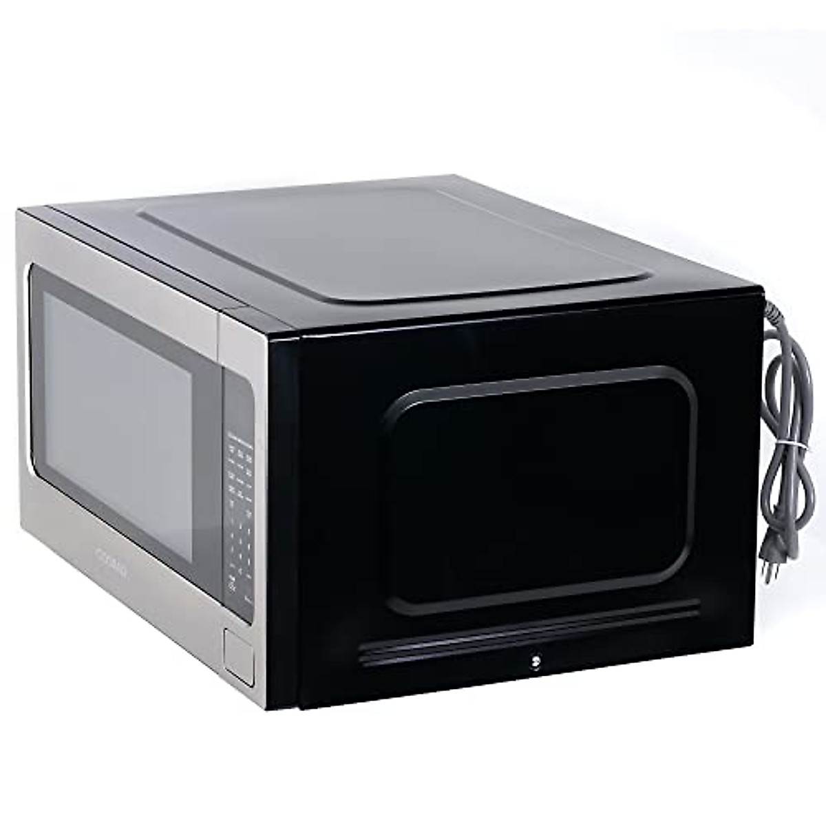 Cosmo COS-BIM22SSB Countertop Microwave Oven with Smart Sensor, Touch Presets, 1200W & 2.2 cu. ft. Capacity, 24 inch, Stainless Steel