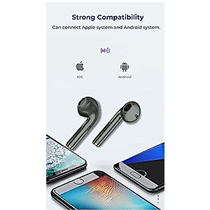 J18 Audifonos BT 5.0 Wireless Earphone Earbuds (White)