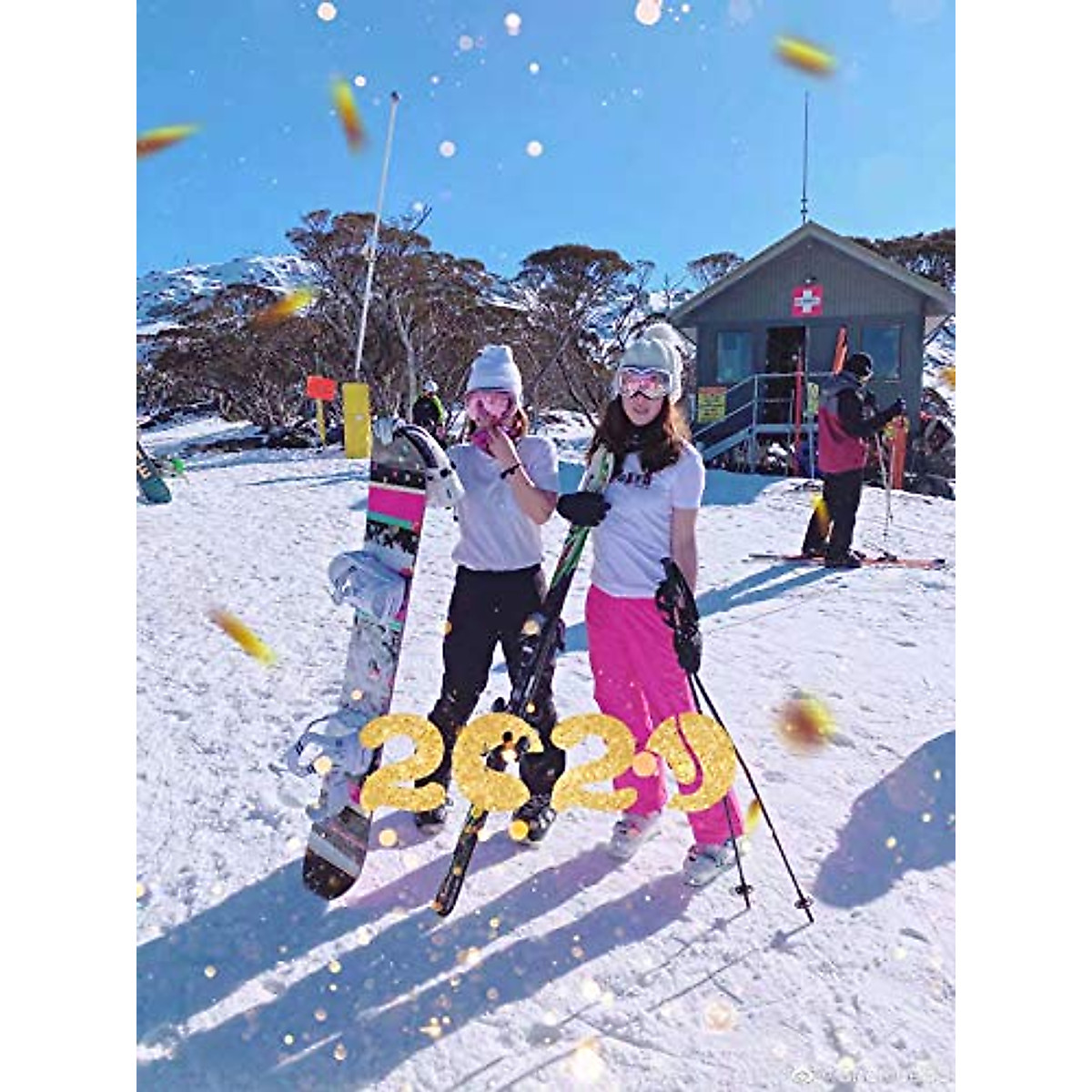 Dplus Ski Goggles Over Glasses - Wide View Snow/Snowboard Goggle Anti-Fog Dual Lens, Sports Goggles(blue)