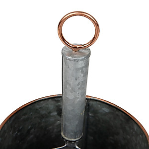 Mind Reader Caddy Utensil Holder, Silver