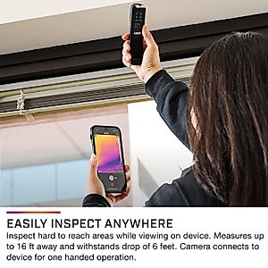FLIR ONE EDGE PRO Wireless 160 × 120 IR camera with Ignite for iOS and Android