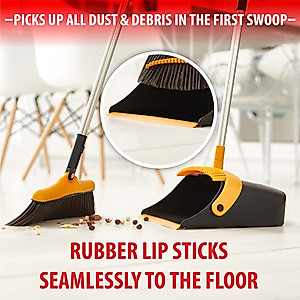 Broom and Dustpan (Yellow)