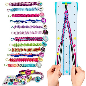 VERTOY Friendship Bracelet Kit and Pop Beads Jewelry Making Kit for Girls, STEM Arts and Crafts Toys for 3-10 Year Old Girls, Best Birthday Gifts for Girls and Toddlers, Value 2 Packs