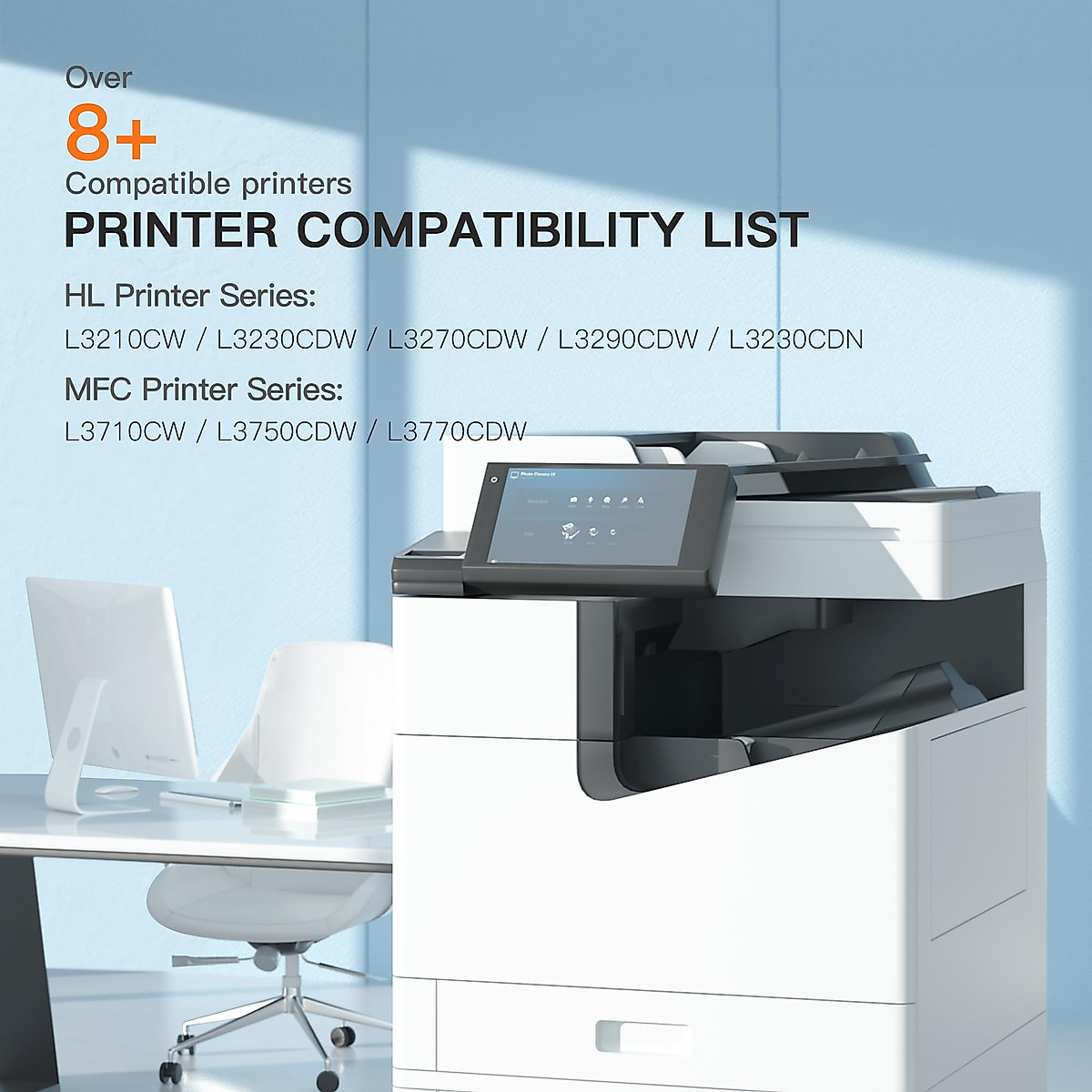 E-Z Ink (TM) High Yield Compatible Toner Cartridge Replacement for Brother TN227 TN-227 TN223 TN-223 use with MFC-L3770CDW MFC-L3750CDW HL-L3230CDW HL-L3290CDW HL-L3210CW MFC-L3710CW (1 Cyan)