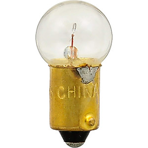 SYLVANIA - 55 Long Life Miniature - Bulb, Ideal for Radio Dial, Radio Display, Tail Applications (Contains 2 Bulbs)