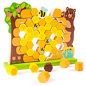 Honeycomb Havoc!|Children's Tabletop Dexterity Board Game for Kids and Toddlers|Developmental Kids Game|Quick 10 Minute Game