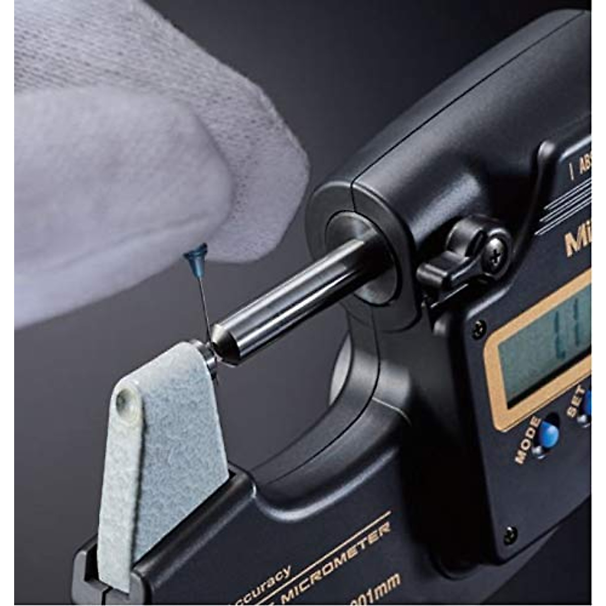 Mitutoyo 293-100-10 Sub-Micron Digimatic Micrometer, 0-25mm Range, 0.0001mm/0.0005mm Resolution