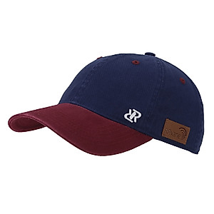 Vintage Washed Twill Cotton Dad Hat - Soft Unstructured Adjustable Baseball Cap