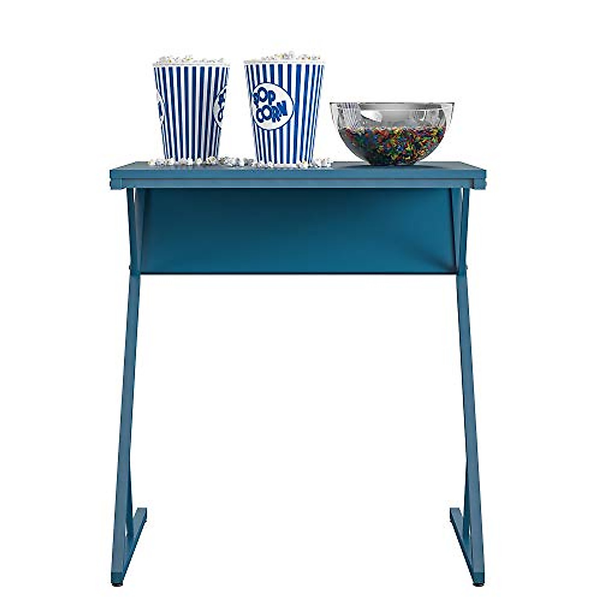 Novogratz Regal Accent, Blue Table/Laptop Desk