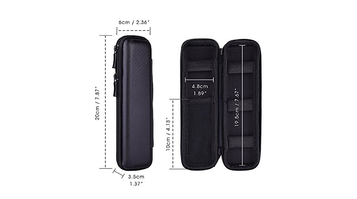 KUUQA Hard Shell Pen Case - Durable Organizer for Pens & Stylus
