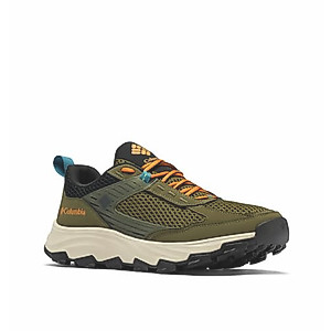 Columbia Men's Hatana Breathe Hiking Shoe, Nori/Gold Amber, 12