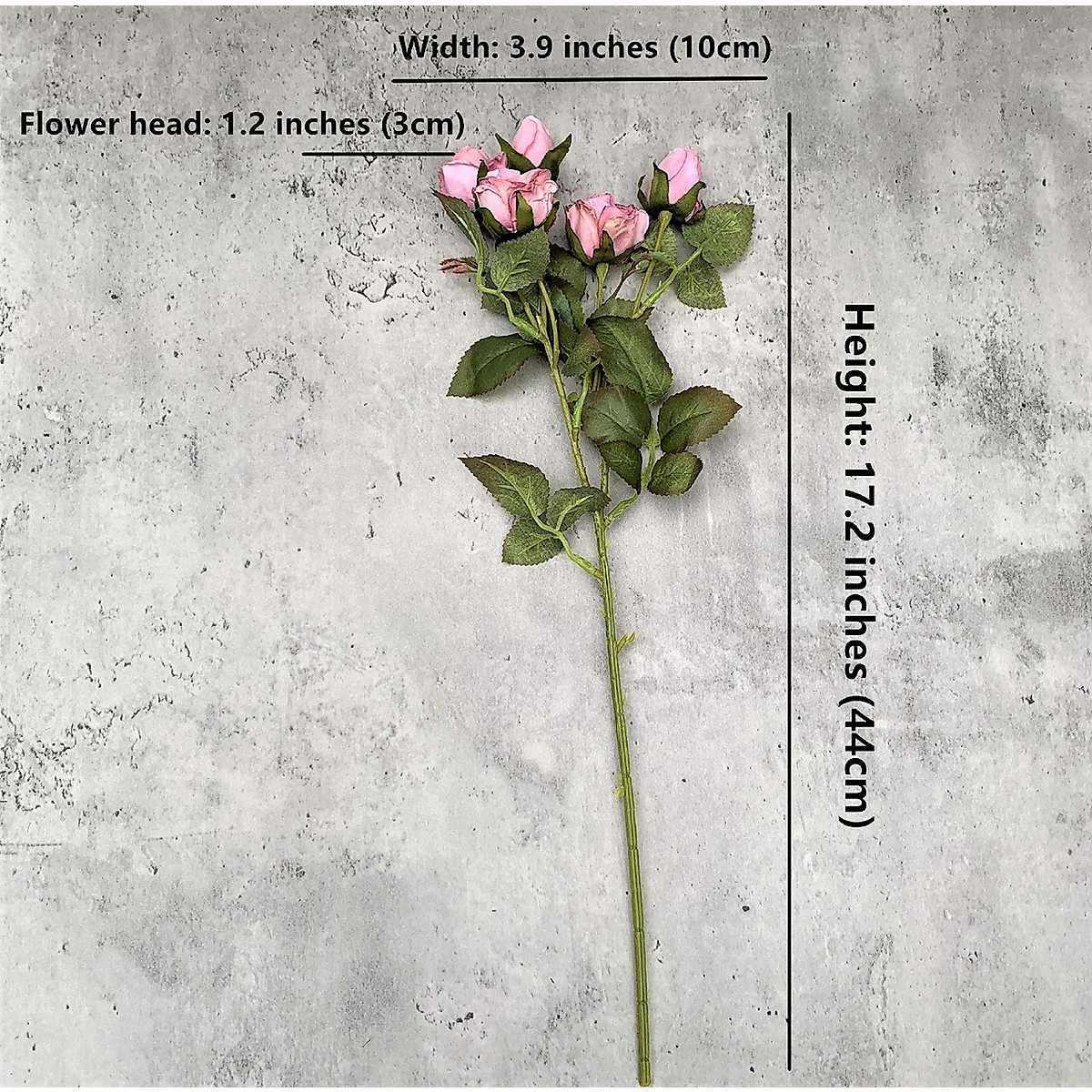 HGKJH Artificial Wild Flower 6 Pcs Cosmos Long Stem Calliopsis, Simulation Bouquet, Realistic Plastic Fake Silk Flowers Table Kitchen Home Garden Party Arrangement Wedding Decoration, 6 Head, Purple