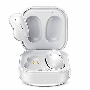 Urbanx Street Buds Live True Wireless Earbud Headphones for Samsung Galaxy S21 5G - Wireless Earbuds w/Hands Free Controls - White (US Version with Warranty)