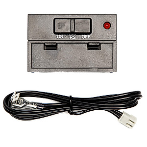 Amazing Deals and Donations Gas Fireplace Remote Control On/Off with Thermostat Remote and Receiver Kit for Millivolt Gas Valves Only