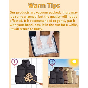 Shiyifa Women's Fashion High Neck Zipper Cropped Puffer Vest Jacket Coat (Black, Large)