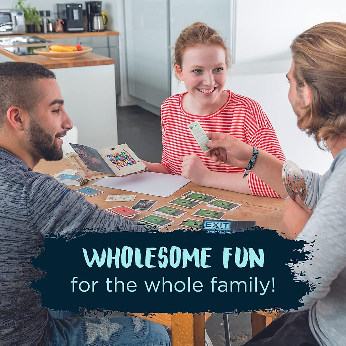 EXIT: Theft on The Mississippi | Escape Room Game in a Box| EXIT: The Game – A Kosmos Game | Family – Friendly, Card-Based at-Home Escape Room Experience for 1 to 4 Players, Ages 12+