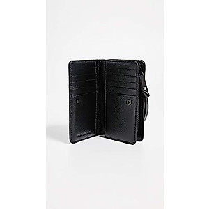 Marc Jacobs Women's Snapshot Compact Wallet, Black, One Size