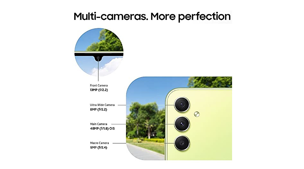 Samsung Galaxy A34 5G - Powerful 6.6" AMOLED & 48MP Camera