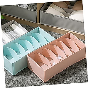 Alipis 1 Set/3pcs Underwear Storage Box Drawers for Clothes Dresser Drawer Hanging Drawers for Closet Storage Bags for Clothes Socks Organizer Drawer Divider Panties Organizer Box Grid