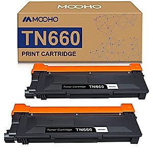 Mooho Compatible Toner Cartridge Replacement for Brother TN660 TN-660 TN630 TN-630 High Yield for Brother MFC-L2700DW HL-L2380DW DCP-L2520DW DCP-L2540DW HL-L2360DW HL-L2340DW Printer (2 Black)