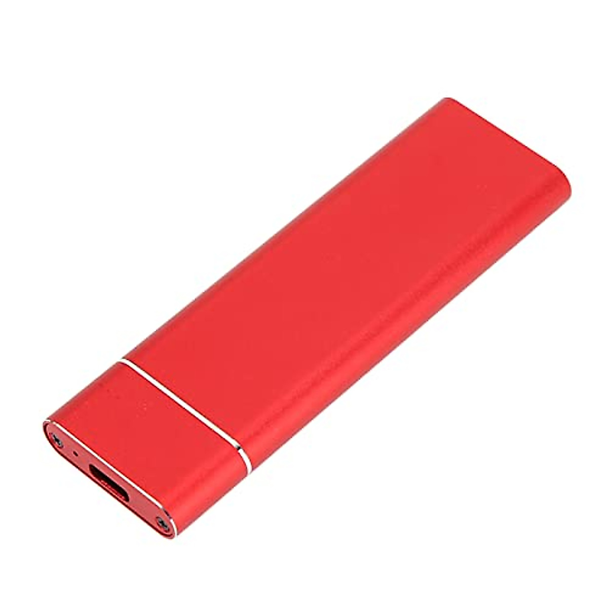 SSD Enclosure, NVME SSD Enclosure High Heat Dissipation High Speed Transfer Dual Protocol Plug and Play for 2230mm (Red)