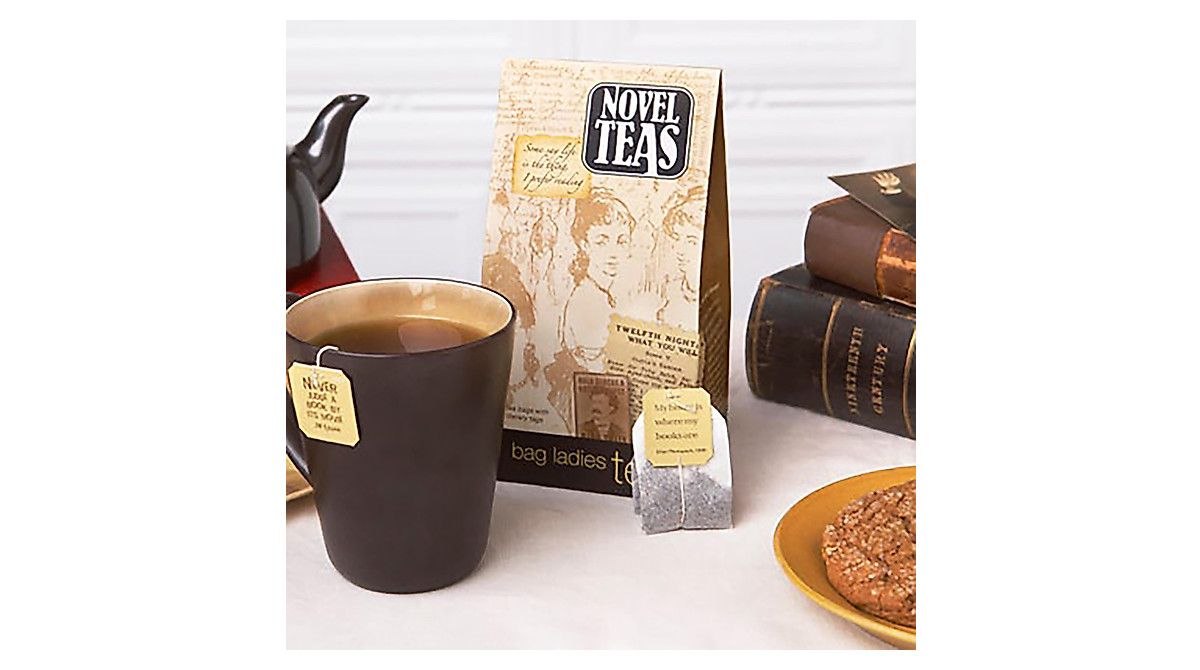 Novel Teas: Gift for Book Lovers with Literary Quotes