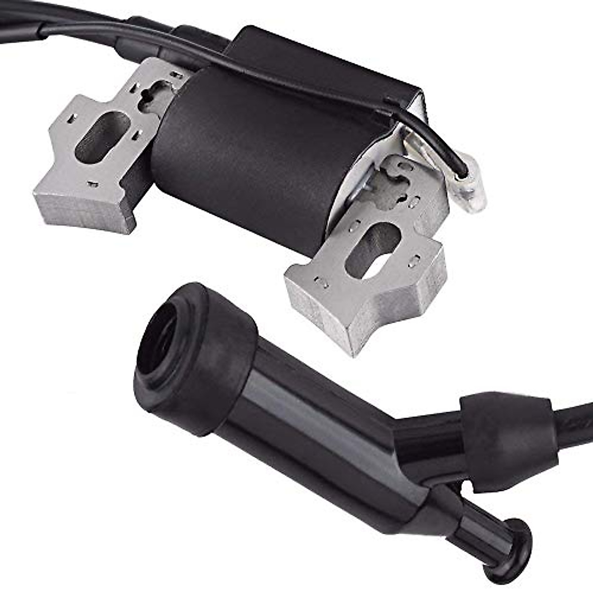 Ignition Coil For Honda GX120 GX160 GX200 Engine Generator Rototiller 4589693 30500-ZE1-073 with Spark Plug Air Filter by TOPEMAI