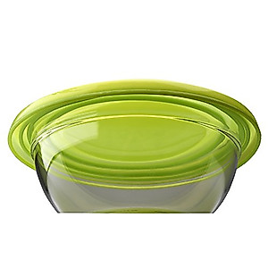 LidLover 5"-7" and 7"-9" Silicone Lid, Green - Set of 2