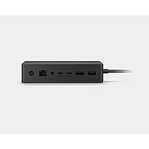 Microsoft Surface Dock 2 - for Notebook/Desktop PC/Smartphone/Monitor/Keyboard/Mouse - 199 W - 6 x USB Ports - Network (RJ-45) - Wired