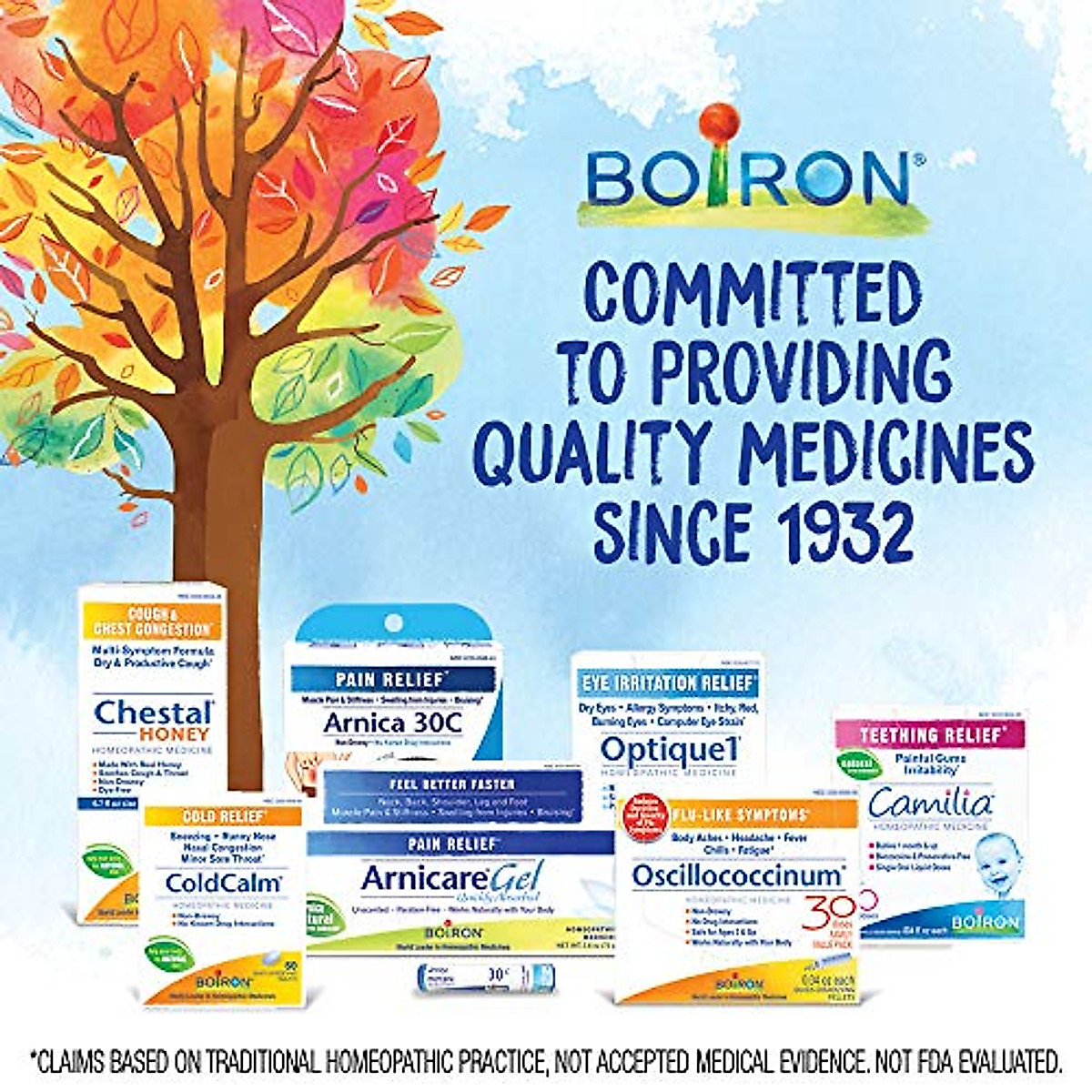 Boiron ColdCalm Tablets for Relief of Common Cold Symptoms Such as Sneezing, Runny Nose, Sore Throat, and Nasal Congestion - Non-Drowsy - 120 Count (2 Pack of 60)