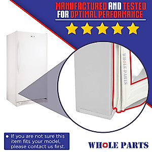 Whole Parts Refrigerator/Freezer Door Seal Gasket Part# 5304505529 - Replacement & Compatible with Some Crosley, Frigidaire and Kenmore Refrigerators or Freezers