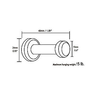 eForwish Robe Towel Hook Gold, Simple Brass Bathroom Robe Hook,Hand Towel Holder,Heavy Duty Clothes Hanger for Wall or Cloakroom,2 of Pack