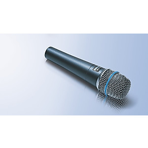 Shure Beta 57a Microphone Bundle with Mic Boom Stand and XLR Cable