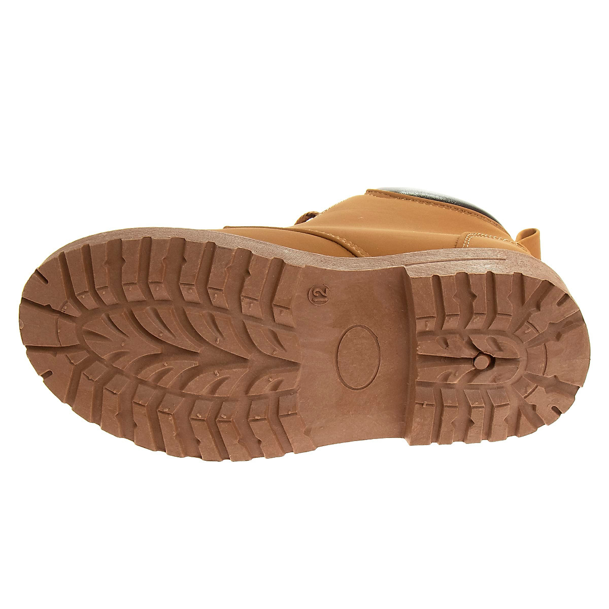 Josmo Hiking Outdoor Waterproof Lace-up Comfort (Little Big Kid) Construction Workboots, Wheat, 2 US Unisex