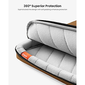 tomtoc Laptop Shoulder Bag for 14-inch MacBook Pro M3/M2/M1 Pro/Max A2918 A2992 A2779 A2442 2023-2021, 13.5-14.4 Surface Laptop 6/5/Studio 2, Surface Book 3, 360 Protective Case Fit Asus VivoBook