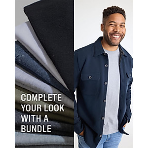 True Classic Tees | Premium Fitted Men's T-Shirts | Crew Neck | Classic 5-Pack | X-Large