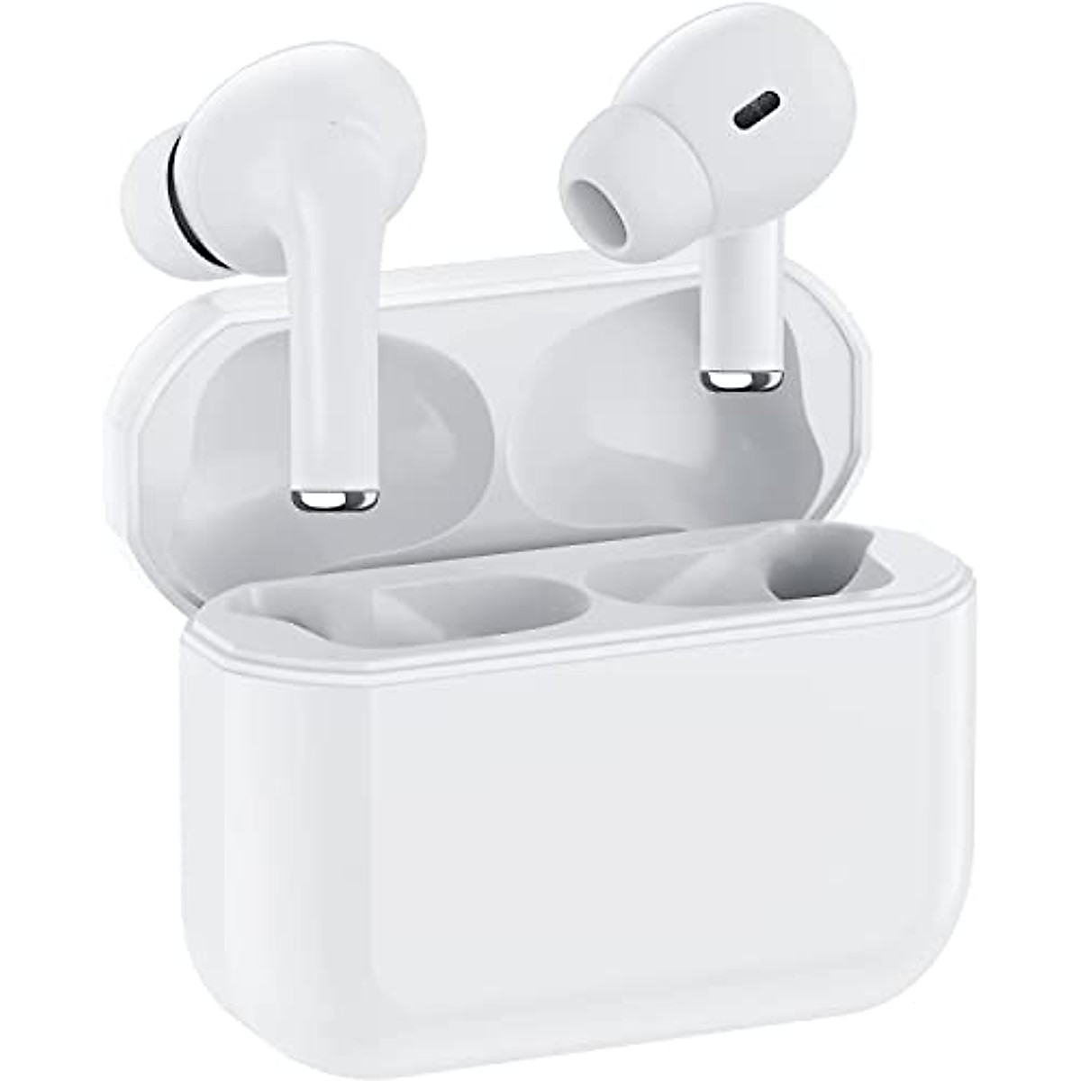 Wireless Headphones, Noise Canceling Bluetooth Sports Bluetooth Headphones with Mini Charging Case and Built-in Microphon,for iPhone Android