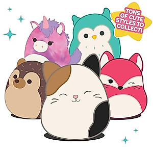 Squishmallows Original 10-Inch Koako The Ice Cream Sandwich - Food Squad - Official Jazwares Plush - Collectible Soft & Squishy Stuffed Animal Toy - Add to Your Squad - Gift for Kids, Girls & Boys