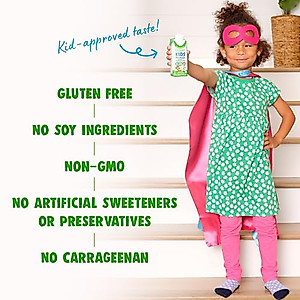 Orgain Organic Kids Nutritional Protein Shake, Vanilla - Kids Snacks with 8g Dairy Protein, 22 Vitamins & Minerals, Fruits & Vegetables, Gluten Free, Soy Free, Non GMO, 8.25 Fl Oz (Pack of 12)