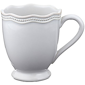Lenox White French Perle Bead Square 4Pc Place Setting, 6.90 LB
